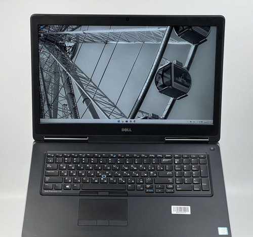 17,3" Ноутбук Dell Precision 7710 i7-6820HQ/Озу16