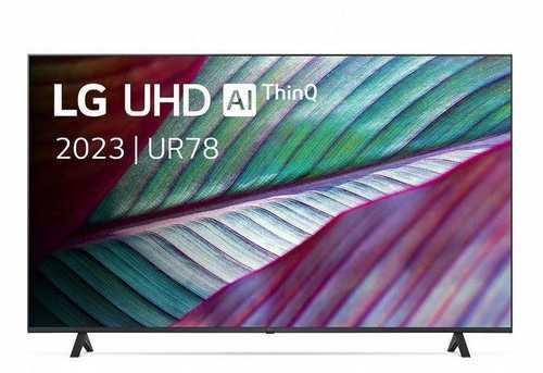 Телевизор LG 55UR78006LK. arub Black