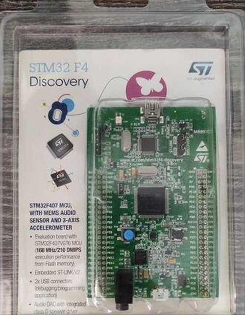 Отладочная плата STM32 F4 Discovery