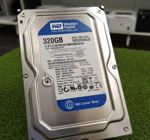 Жесткий диск WD Blue 320Gb 3.5" WD3200aajs