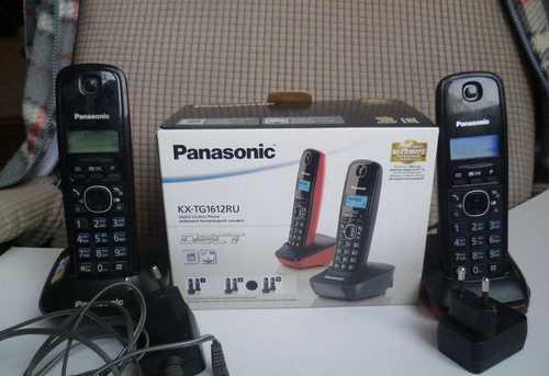 Цифровой беспроводной телефон Panasonic KX-TG1612