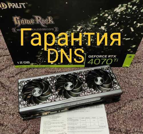 Palit RTX 4070 Ti 12gb на гарантии днс