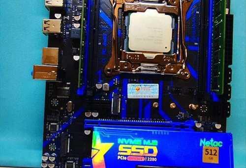 Комплект X99 2011v3 + xeon 2670V3 + 16 Gb + SSD