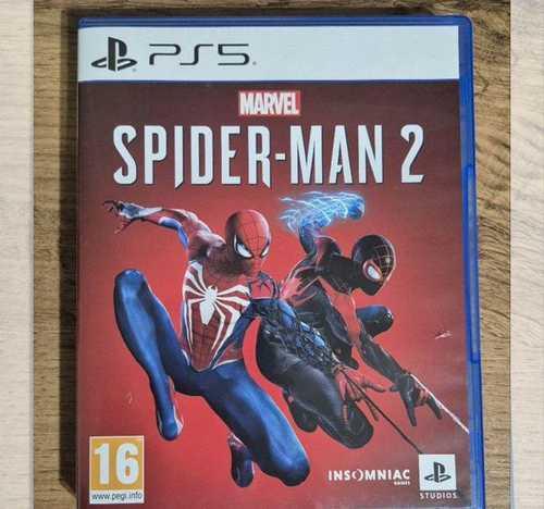 Spider man 2 ps5 диск