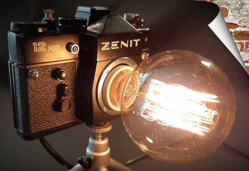 Ночник-светильник настольный “Старый «Zenit-12хр»”