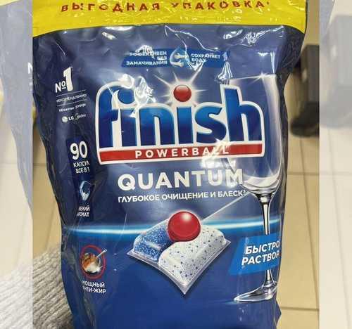 Finish quantum 90 шт таблетки для посудомойки