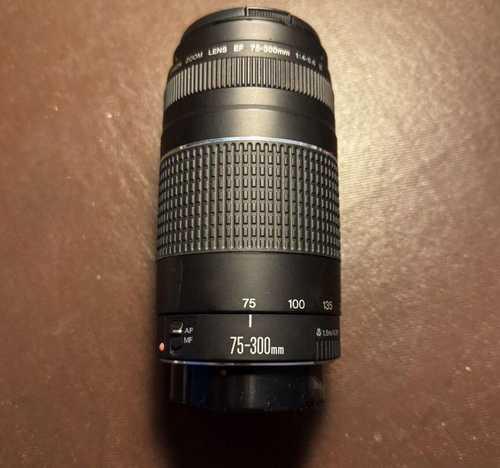 Canon EF 75 300mm f 4 5.6 iii