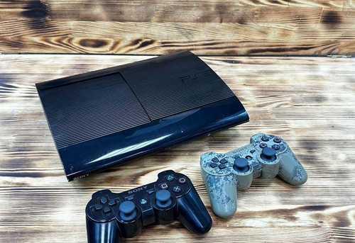 Sony PlayStation 3 Super Slim 500Gb + 2 Геймпада +