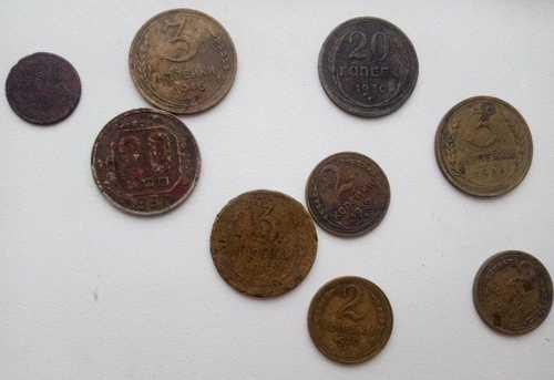 Старинные монеты редкие