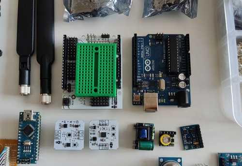 Arduino uno r3, nano, тройка модули, датчики