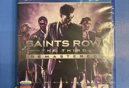 Saints Row The Third Remastered PS4 New