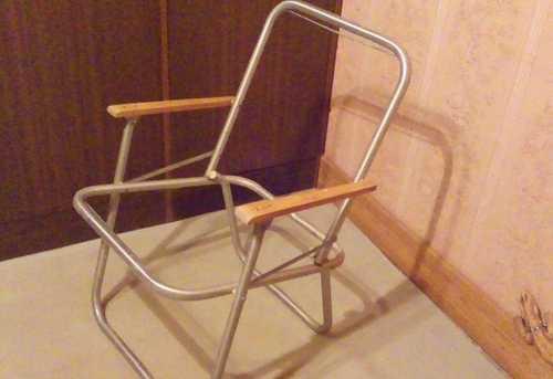 Кресло складное алюминиевое. СССР