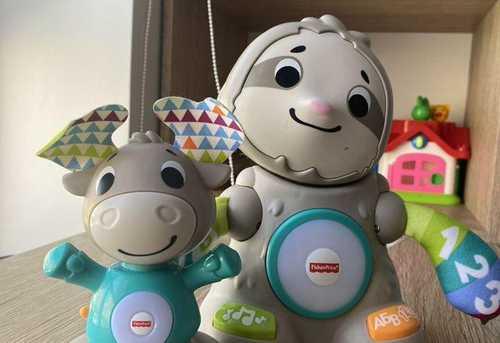 Игрушки fisher price ленивец