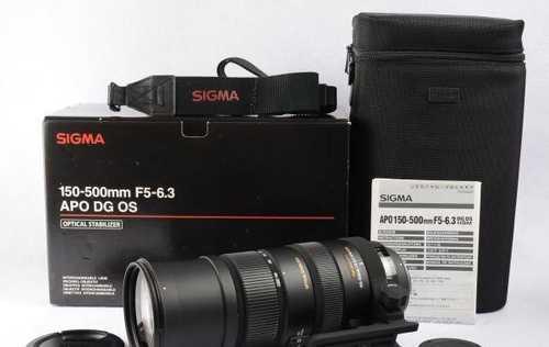 Nikon Sigma(150-500mm f5-6.3 APO DG OS HSM) +.+.+