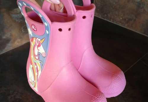 Сапожки Crocs c9
