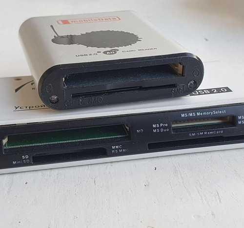 Картридер micro sd, sd, cf, ms, mmc