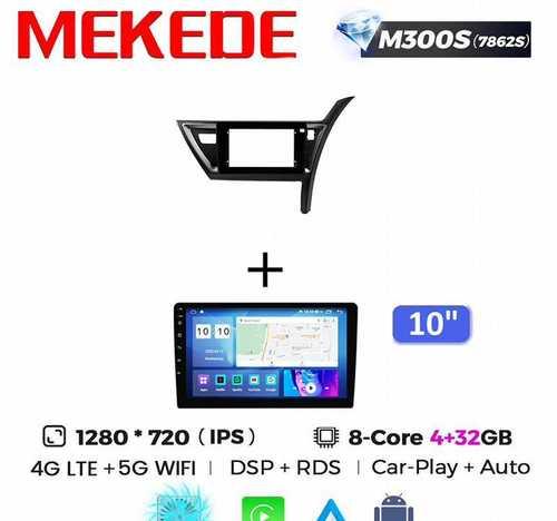 Магнитола Toyota Auris 2 E180 2012-2015 Правый руль Mekede M300S 4 32G carplay