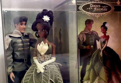 Коллекционная пара кукла Тиана Принц Навин Дисней