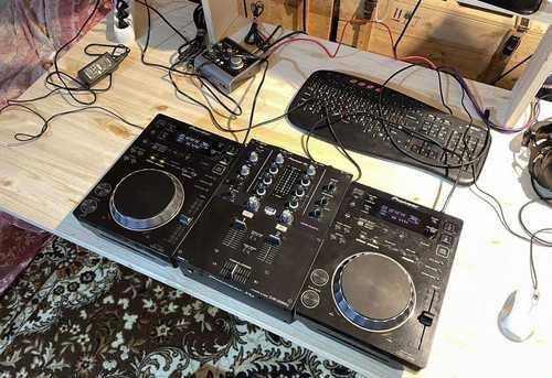 CDJ-350 Пара + DJM-250mk2