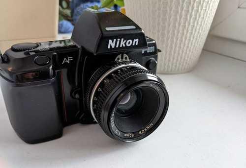 Nikon f801 с объективом 50mm