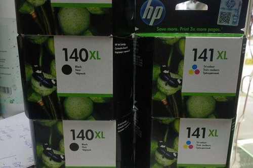 Картридж hp 140 xl (cb336he), 141 xl (cb338he)