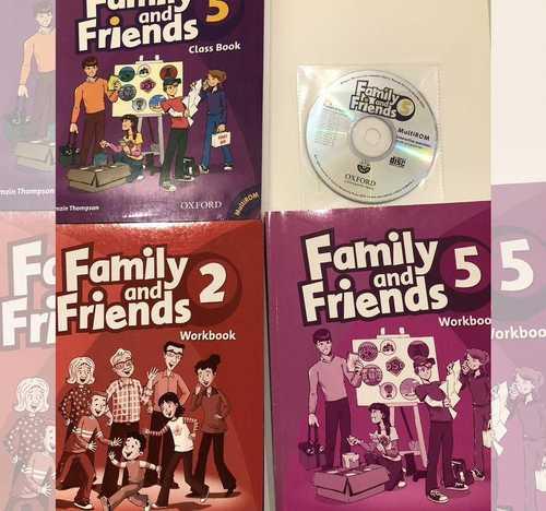 Family and friends 2,5 Учебник и рабочая тетрадь