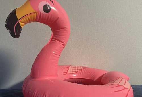 Надувной фламинго круг для купания детский