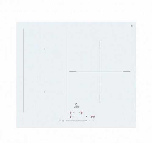 Варочная поверхность LEX EVI 631A WH