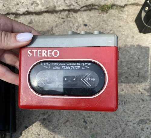 Кассетный плеер СССР stereo