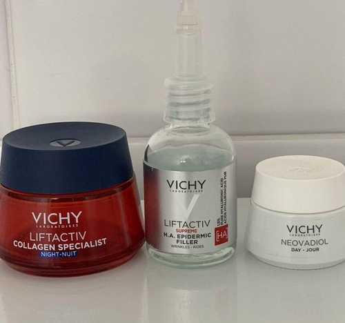 Пустые баночки vichy