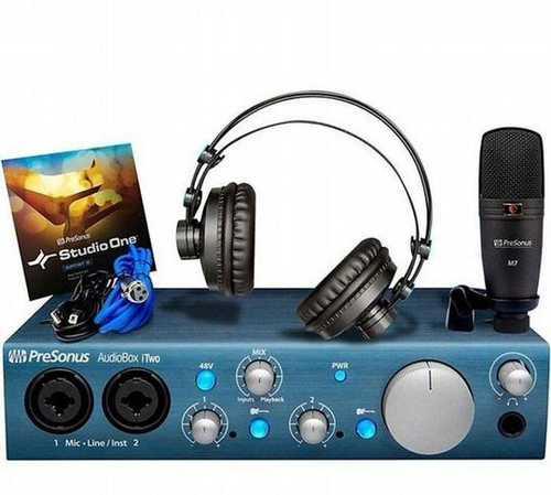 Комплект для звукозаписи PreSonus AudioBox iTwo St