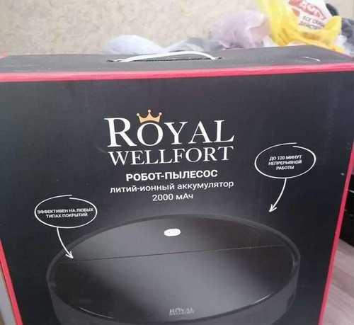 Робот пылесос новый Royal Wellfort