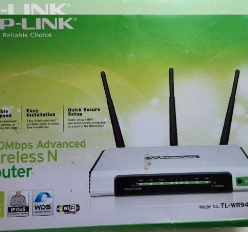 Роутер TP-link TL-WR940N отличное состояние