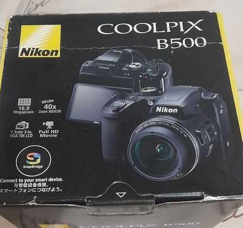 Фотоаппарат nikon coolpix b500