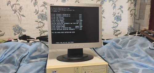 Компьютер 286 системный блок Ретро