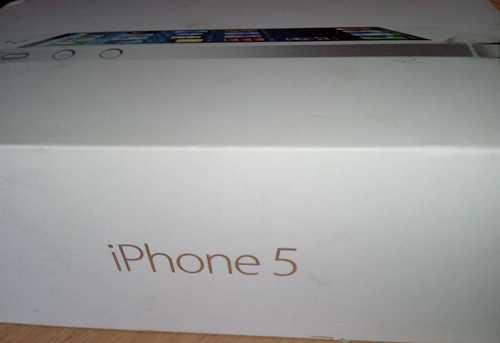 Коробка под телефон iPhone 5