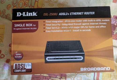 Роутер D-Link DSL-2500u