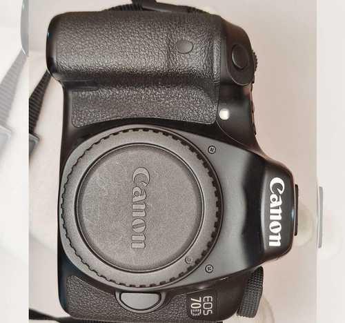 Canon 70d body с нюансом, пробег 58т.к