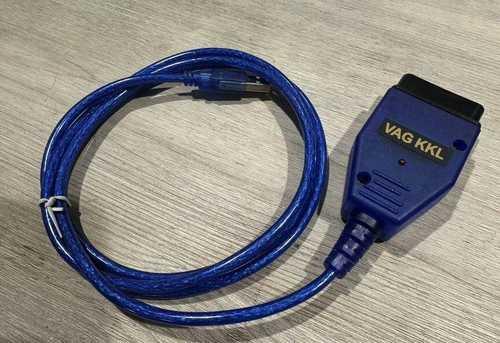 Диагностический кабель OBD2 USB KKL VAG-COM 409.1