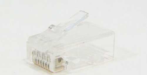 Вилка для сетевого кабеля RJ-45 Cat.6 1шт