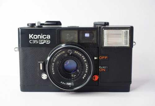 Пленочный фотоаппарат Konica C35 EFD f/2.8