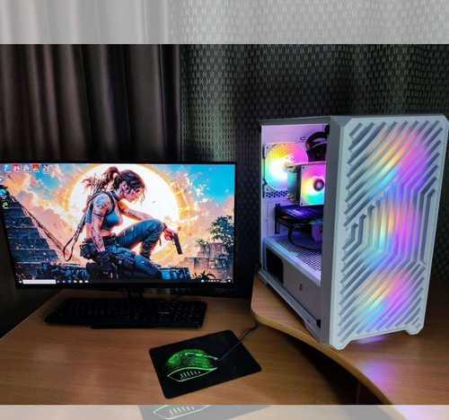 Игровой пк RTX 4060/i5 12400F/ DDR4 16Gb/ M2 512Gb