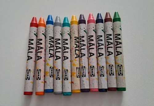 Восковые карандаши Икеа