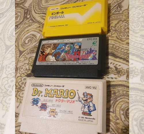 Картриджи Dendy / Famicom (Японские, 90е)