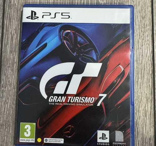 Grand turismo 7 ps5 диск