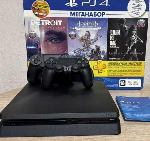 Sony PS4 slim 1tb 2208b + Игры