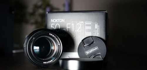 Voigtlander Nokton 50mm f/1.2 Aspherical Sony E