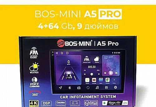 Магнитола android 8ядер 4/64 carplay Bosmini А5PRO