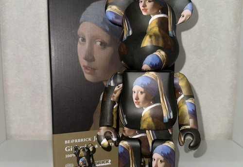 Bearbrick "Girl with a Pearl Earring" оригинал