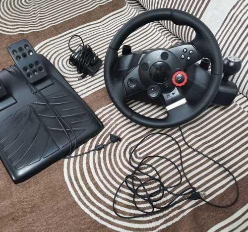 Игровой руль logitech driving force gt 900